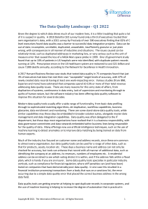 Data Quality Management Solutions & Services | Experian